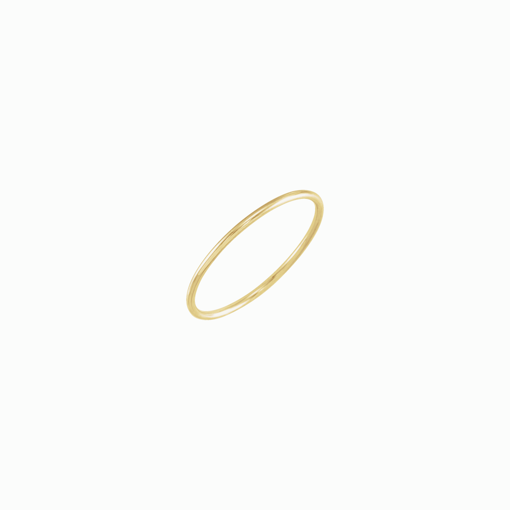 The Classic Stacker Ring -14K – Etch & Echo